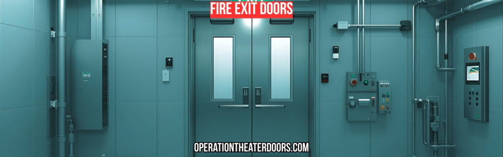 Fire Exit Doors for Hospitals ICU & Cleanrooms in Ahmedabad