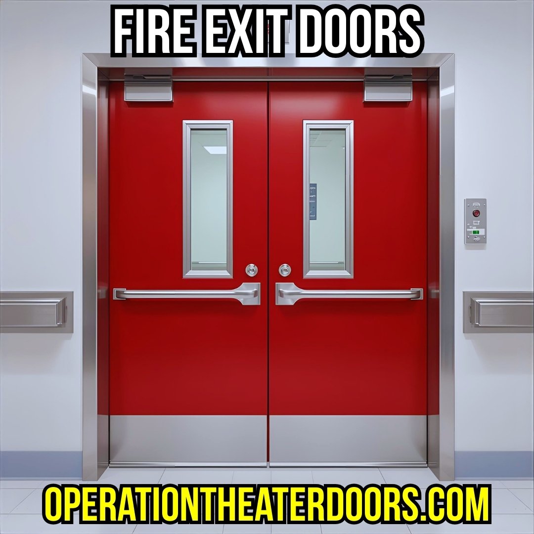 Fire Exit Doors for Hospitals ICU & Cleanrooms in Ahmedabad