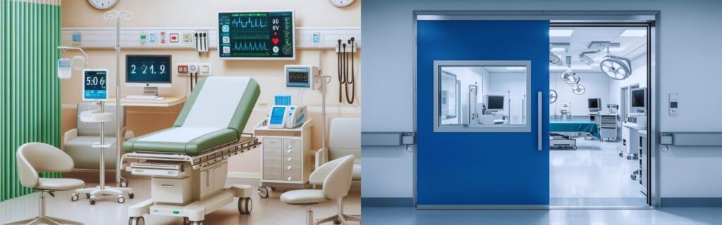 ICU Setup & Modular ICU Door Solutions | AUM Industries
